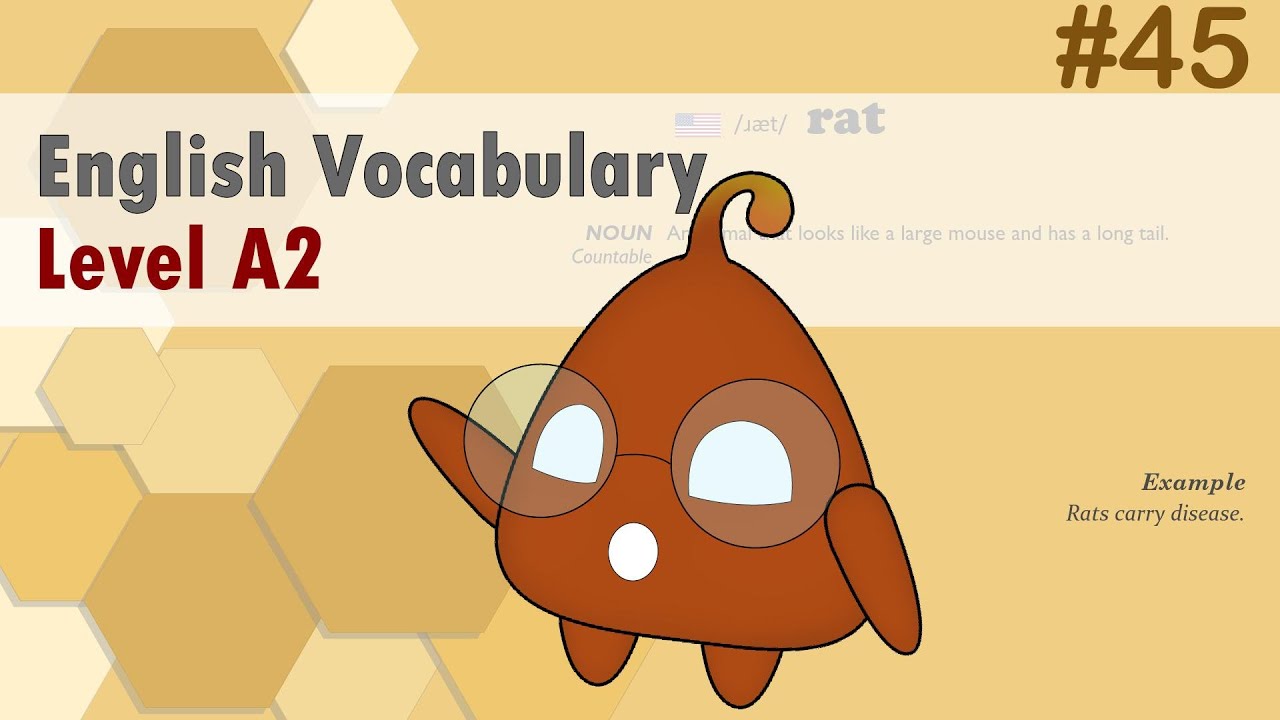 English Vocabulary Simplified: A2 Level for Beginners #45 - YouTube