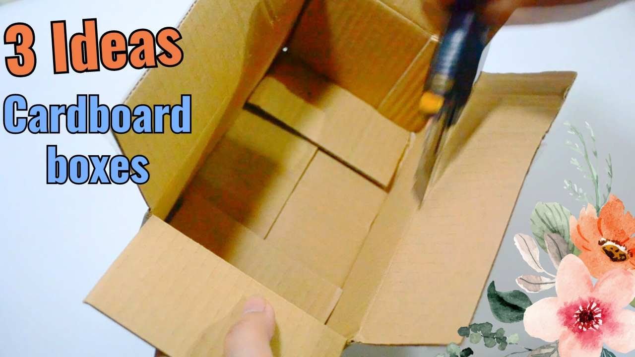 Take a peek at what I created with these 3 cardboard box ideas. Let ...