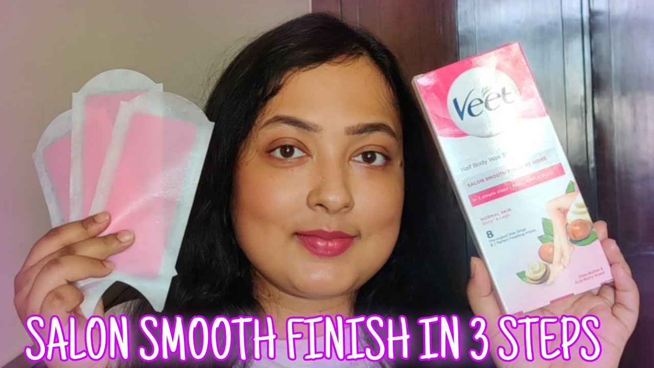 Veet Body Hair Removal Wax Strips Review And Demo Ad Youtube
