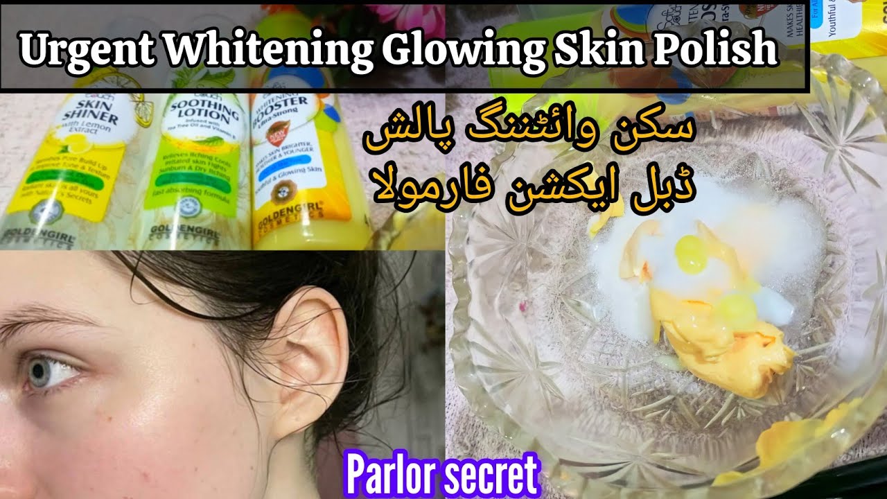 Parlor Secret Whitening Skin Polish|How to skin polishing mixture| Skin ...