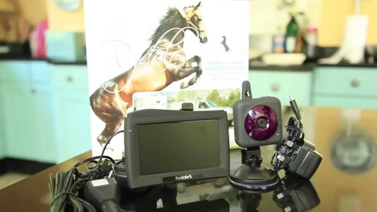 4.3" Rydale Horse Monitor - Trailer / Horsebox camera cctv - YouTube