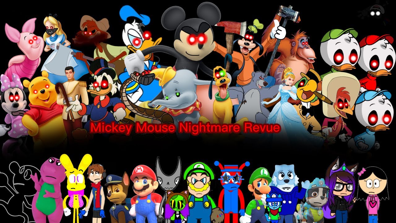 Mickey Mouse Nightmare Revue Poster - YouTube