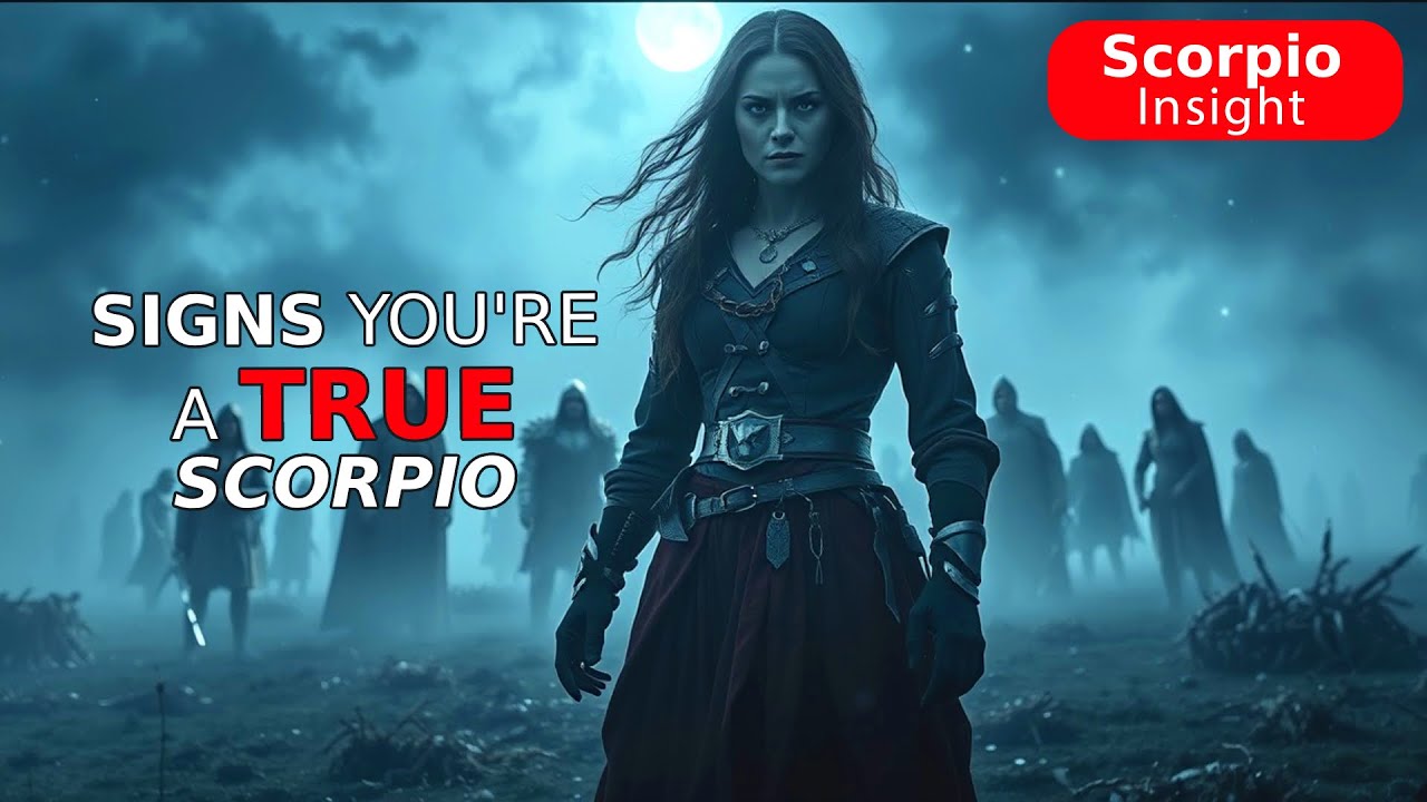 Signs You're a TRUE Scorpio ♏ - YouTube