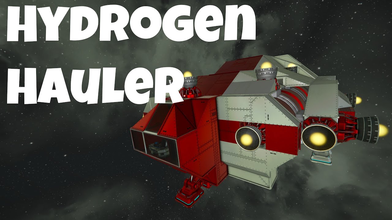 Hydrogen Hauler - Space Engineers - Build Along - YouTube