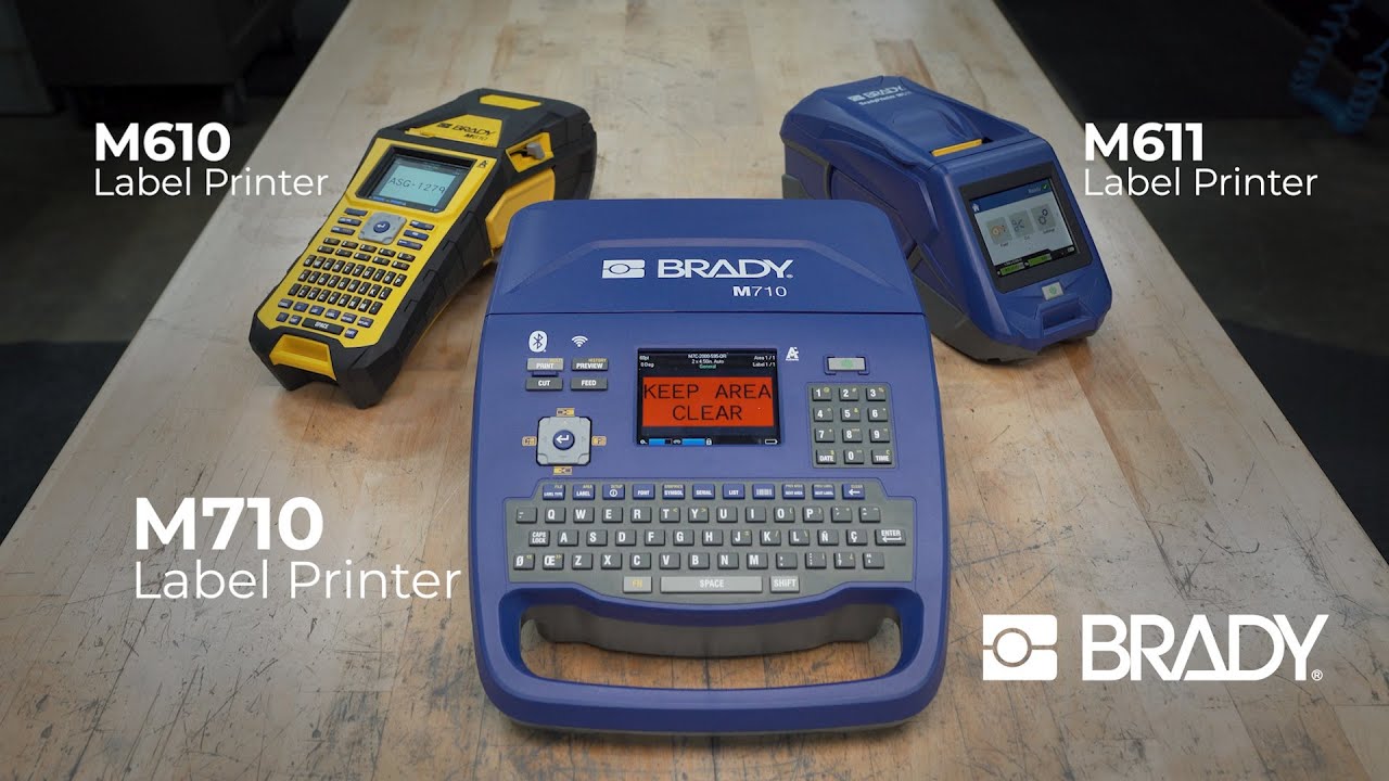 Brady Flex Series Portable Printer | Overview - YouTube