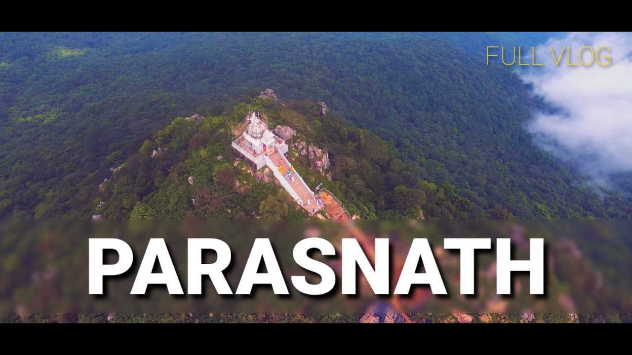 Samvad Shikhar (Parasnath 🌄 mountain) The Jain holy site (Drone view ...