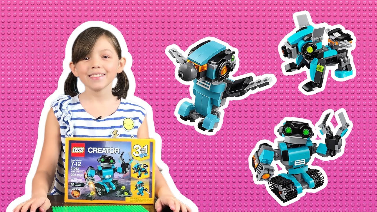 LEGO Robo Explorer 3 in 1 Build - YouTube