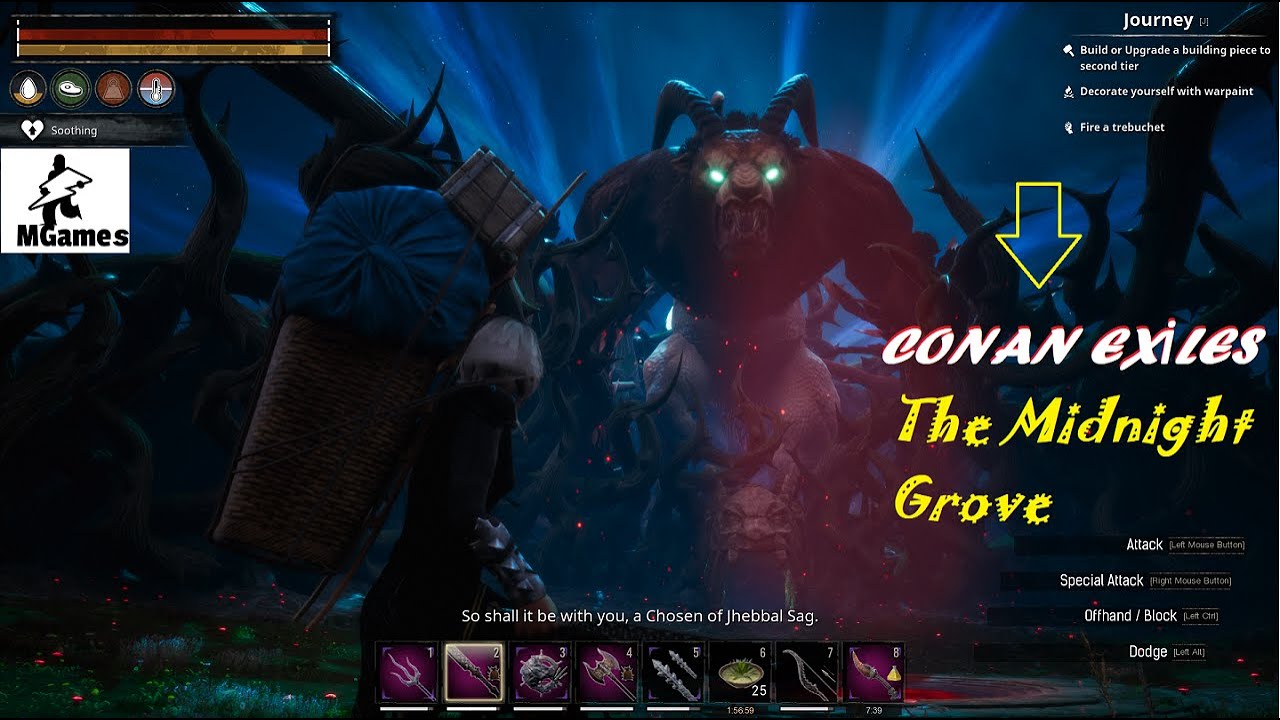🔴 Conan Exiles - The Midnight Grove Dungeon Girişi Ve ShadeBloom ...