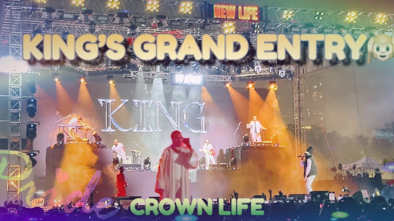 @King Grand Entry Live in Gurgaon Concert | King Crown Life | New Life ...