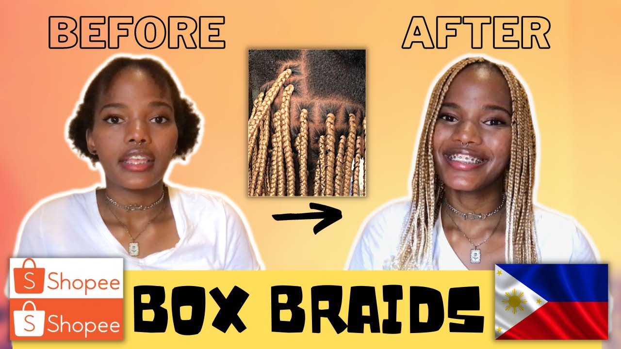HOW TO GET BOX BRAIDS IN ASIA (PHILIPPINES) 🇵🇭|| EZ BRAID T27/613 - YouTube