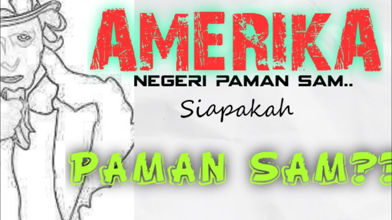 Kenapa Amerika disebut negeri PAMAN SAM?? 🤔 [Gambar ilustrasi],[Draw ...