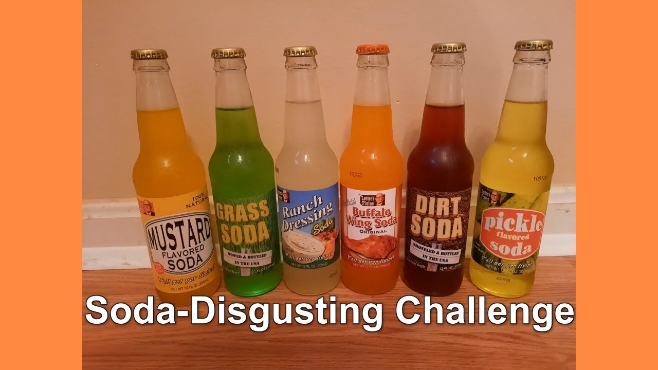 Soda-Disgusting Challenge - YouTube