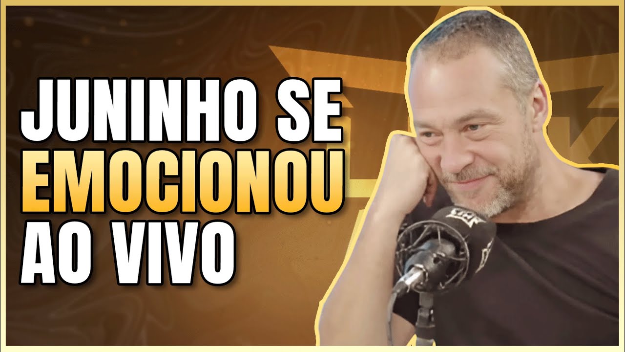 JUNINHO SE EMOCIONA AO FALAR DE SUA TRAJETÓRIA PROFISSIONAL | LINK ...