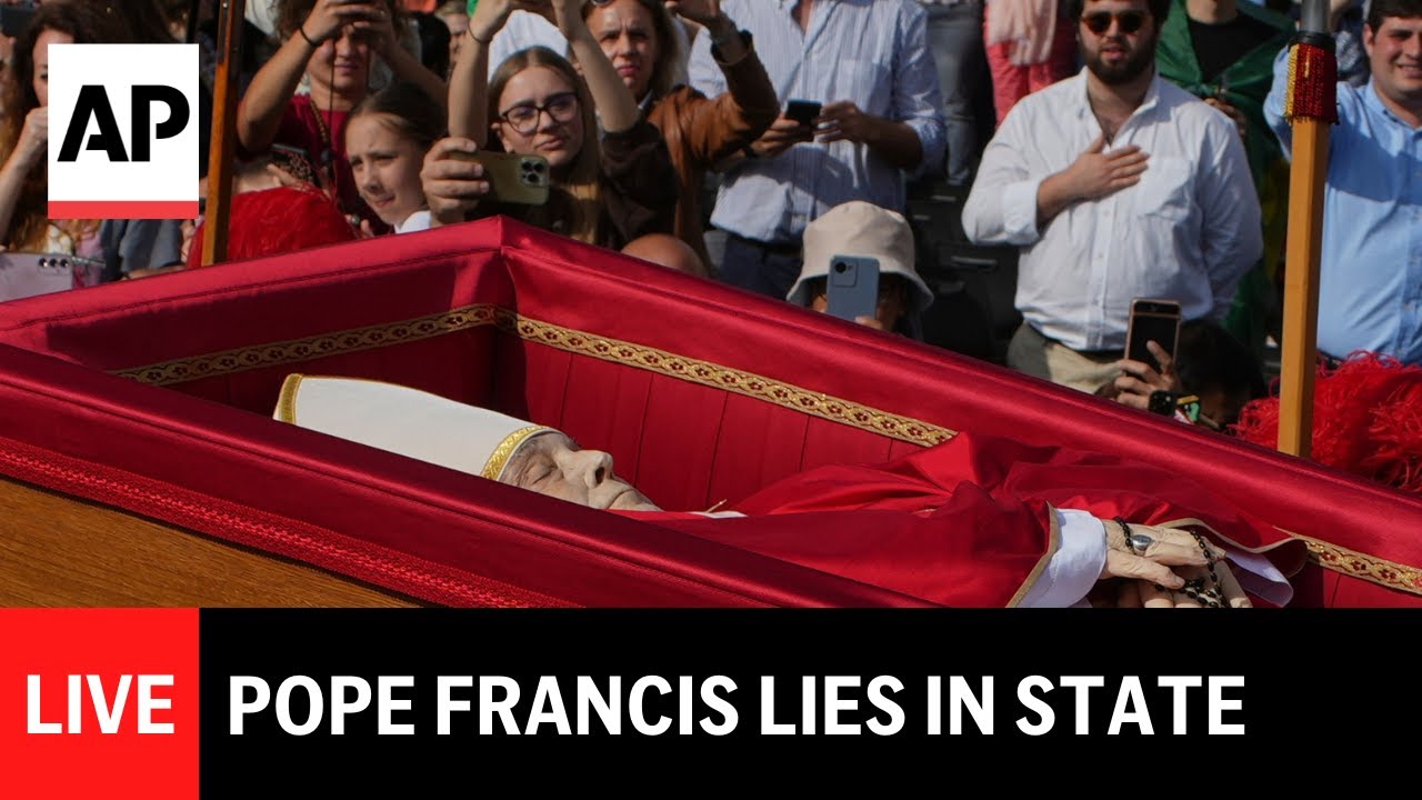 LIVE: Pope Francis lies in state in St. Peter’s Basilica ahead of ...