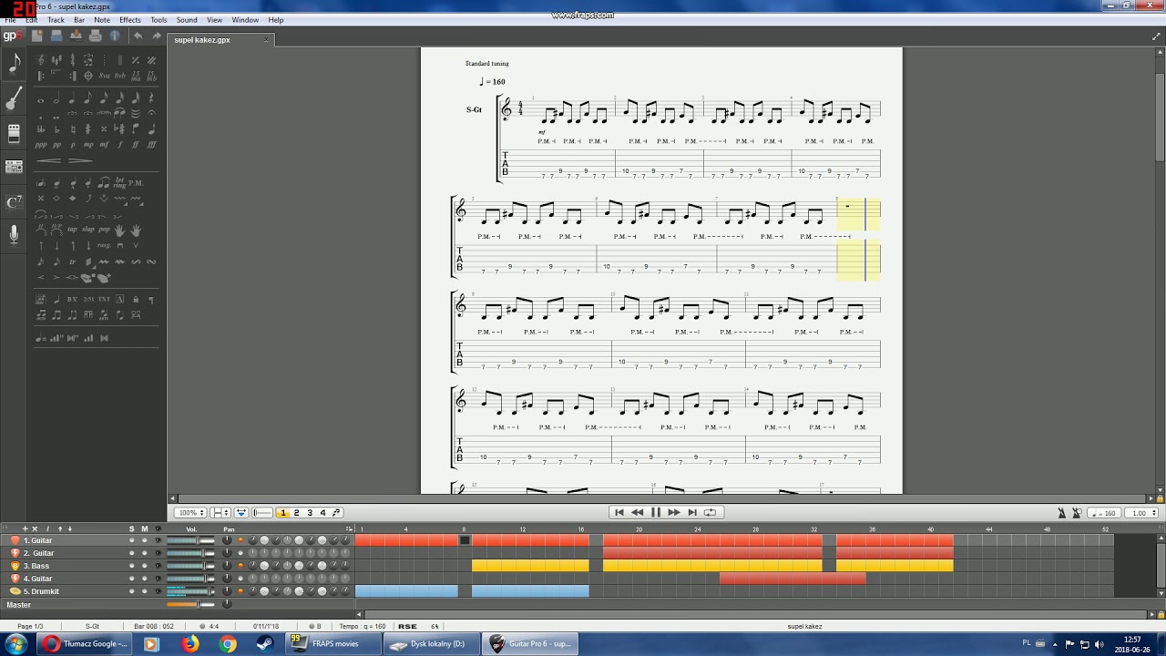 Supa Strikas Tab Acordes - Chordify