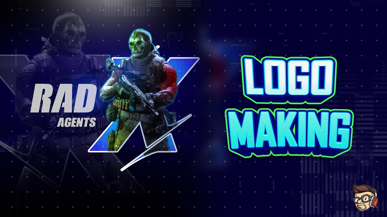 RADX Agents Logo Making | LC RAPID GAMING - YouTube
