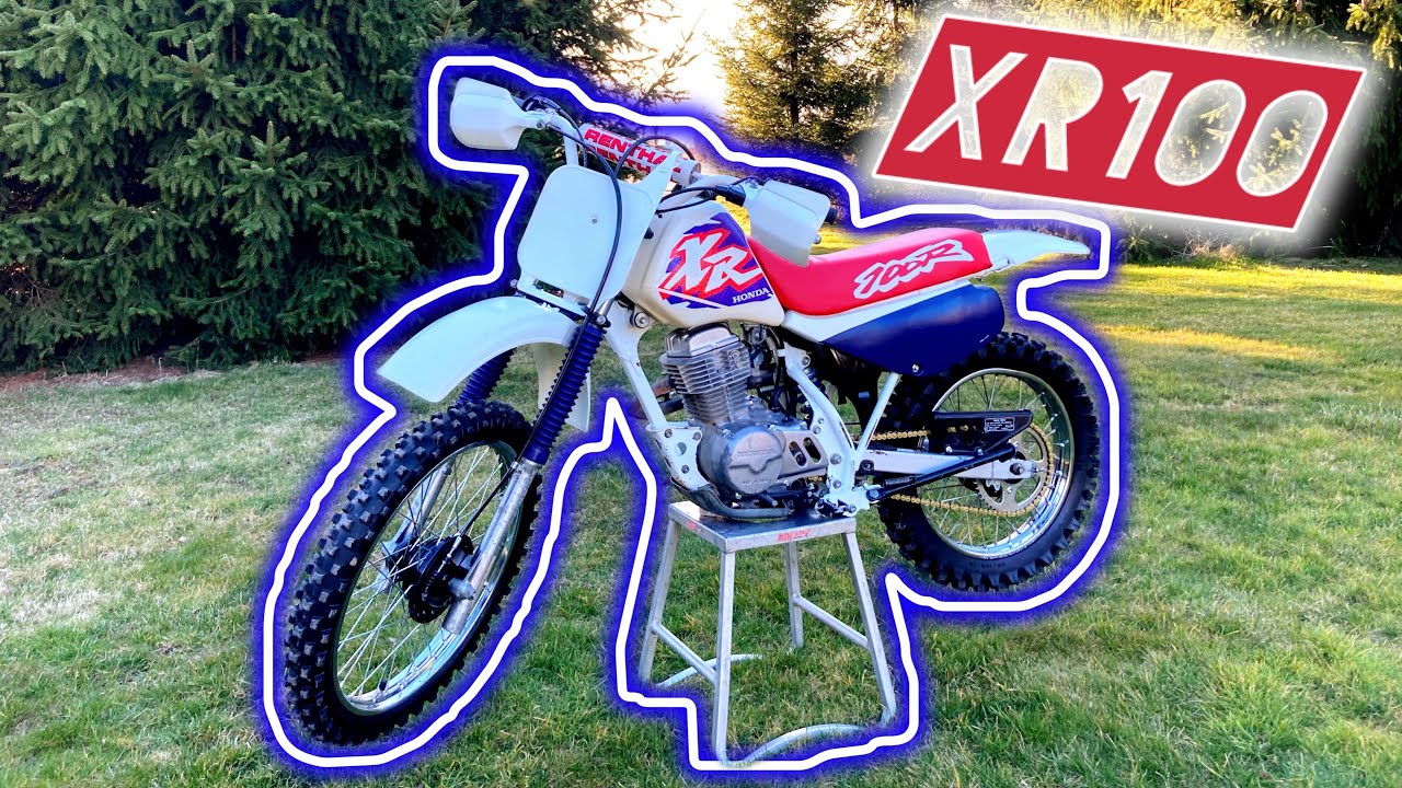 Mud To Marvel: Reviving a 96 Honda XR100 to showroom condition! - YouTube