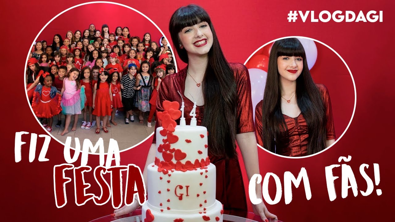 GIOVANNA ALPARONE COMEMORA O ANIVERSÁRIO COM FÃS! - YouTube