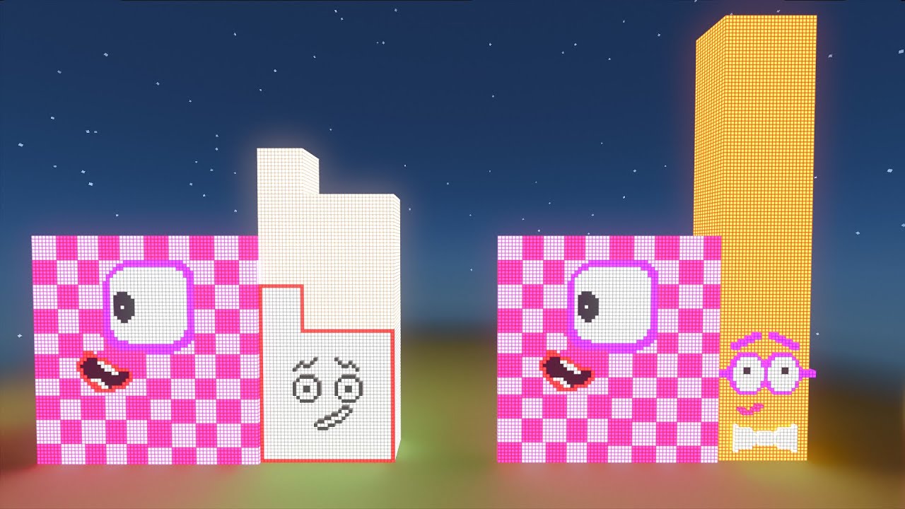 Amazing Glowing NumberBlock Learn to Count 110 to 120 Math Song for ...