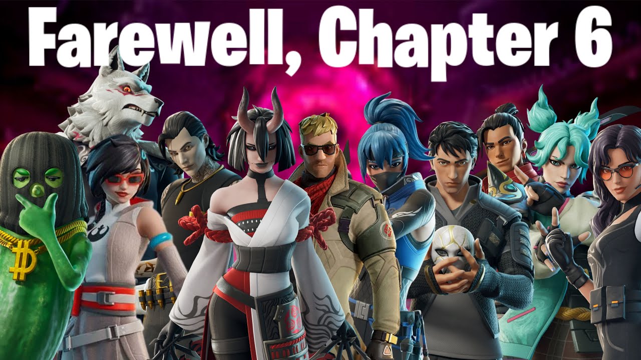 Farewell, Fortnite Chapter 6 - YouTube