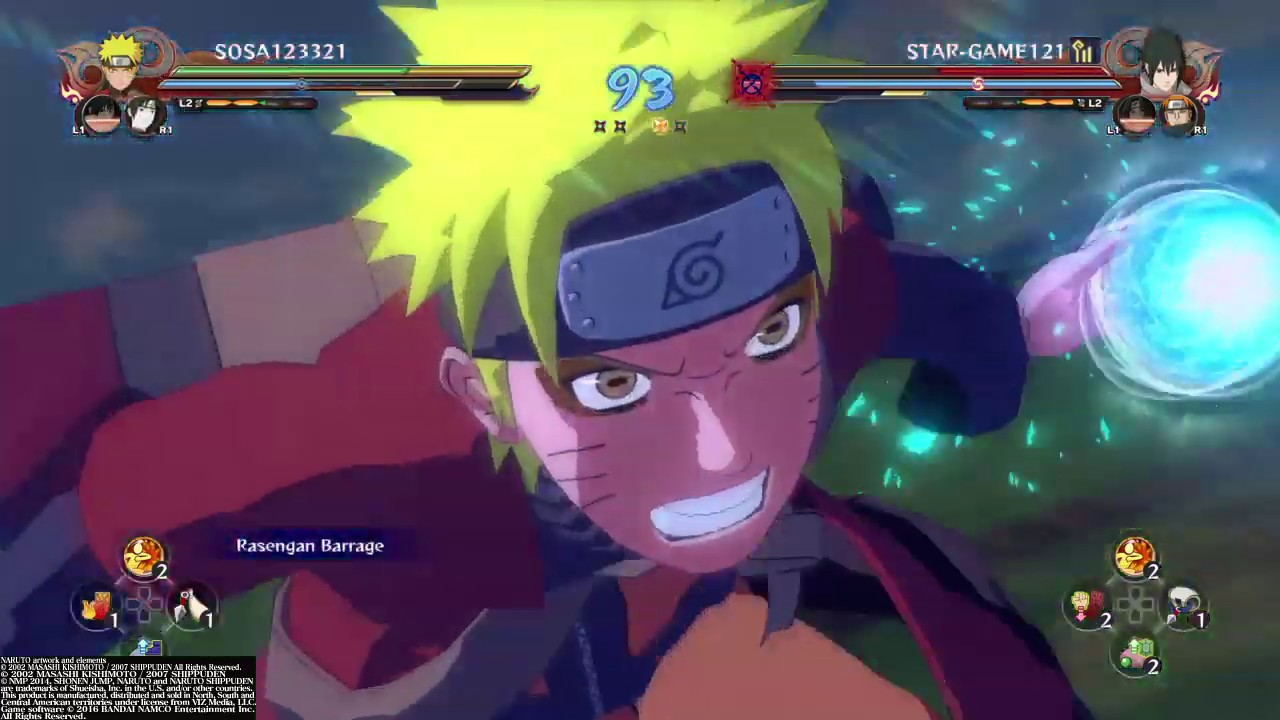 Intense comeback! Naruto vs Sasuke! (Naruto storm 4) - YouTube