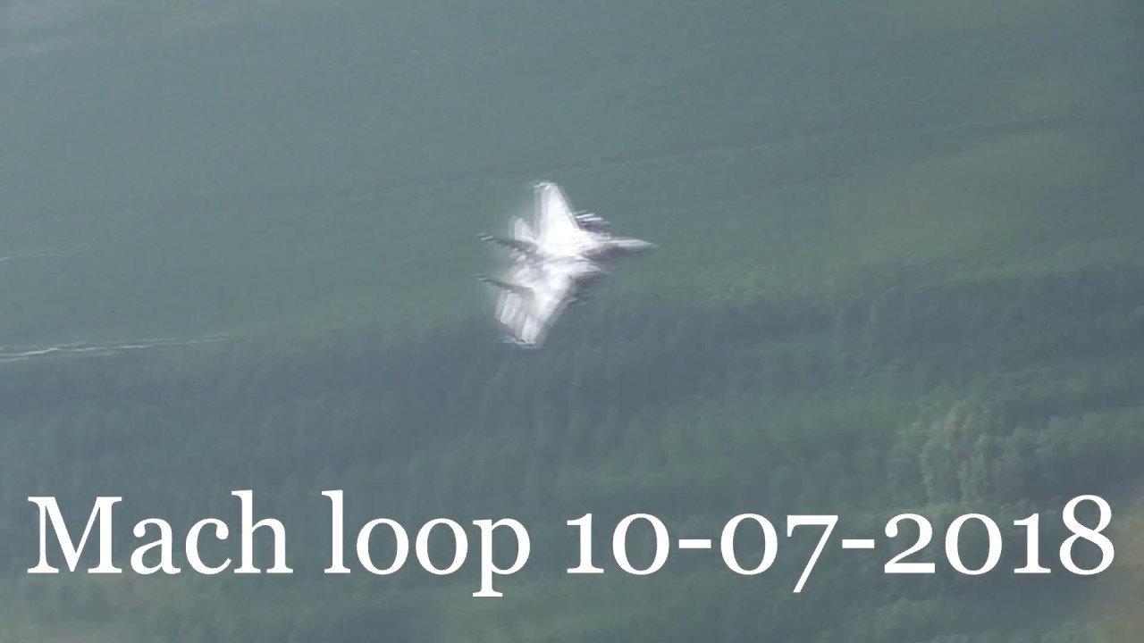 Mach loop (spur) 10-07-2018 - YouTube
