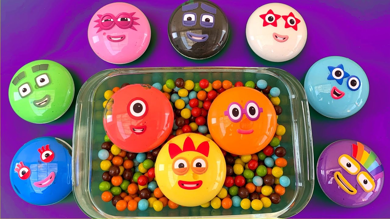 Numberblocks – Numberblocks Super “CLAY” With Rainbow Candy Satisfying ...