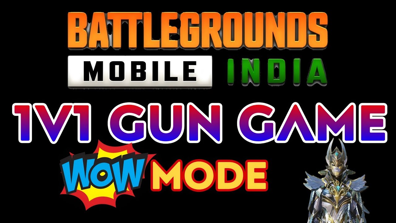 WOW MODE BGMI 1v1 GUN GAME BATTLE ROYALE CHAMPIONSHIP! - YouTube