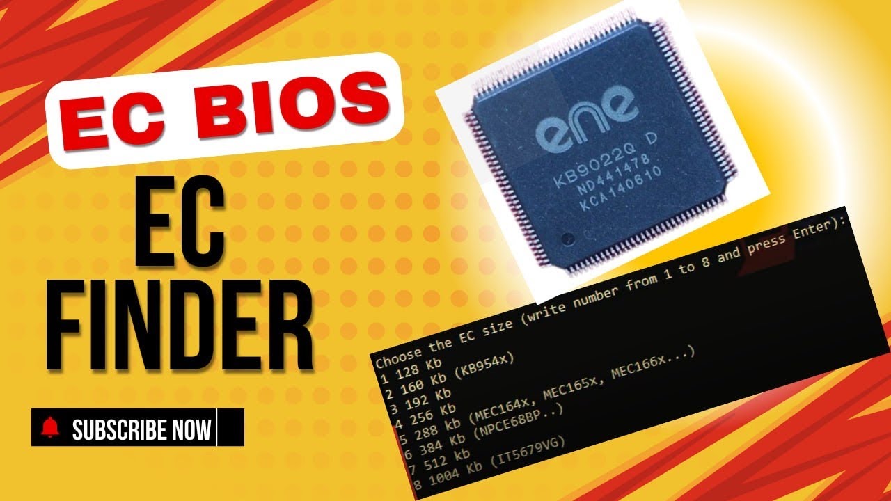 How to find EC BIOS from Main BIOS || @compufactsystems1463 - YouTube