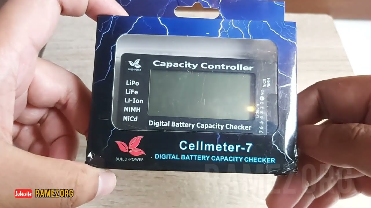 Cellmeter-7 Capacity Controller Digital Battery Capacity Checker LiPo ...