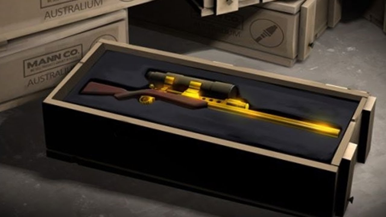 My New Rifle Australium | kit profesional Fire Horns | TF2 - YouTube