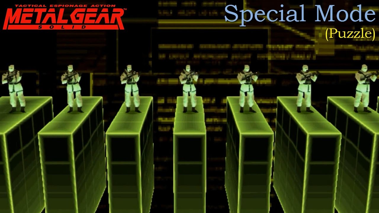 Metal Gear Solid: VR Missions - VR Training: Special Mode (Puzzle) (100 ...