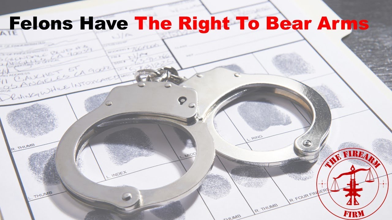 A Federal Court Of Appeals Affirms: Even Felons Have Second Amendment ...
