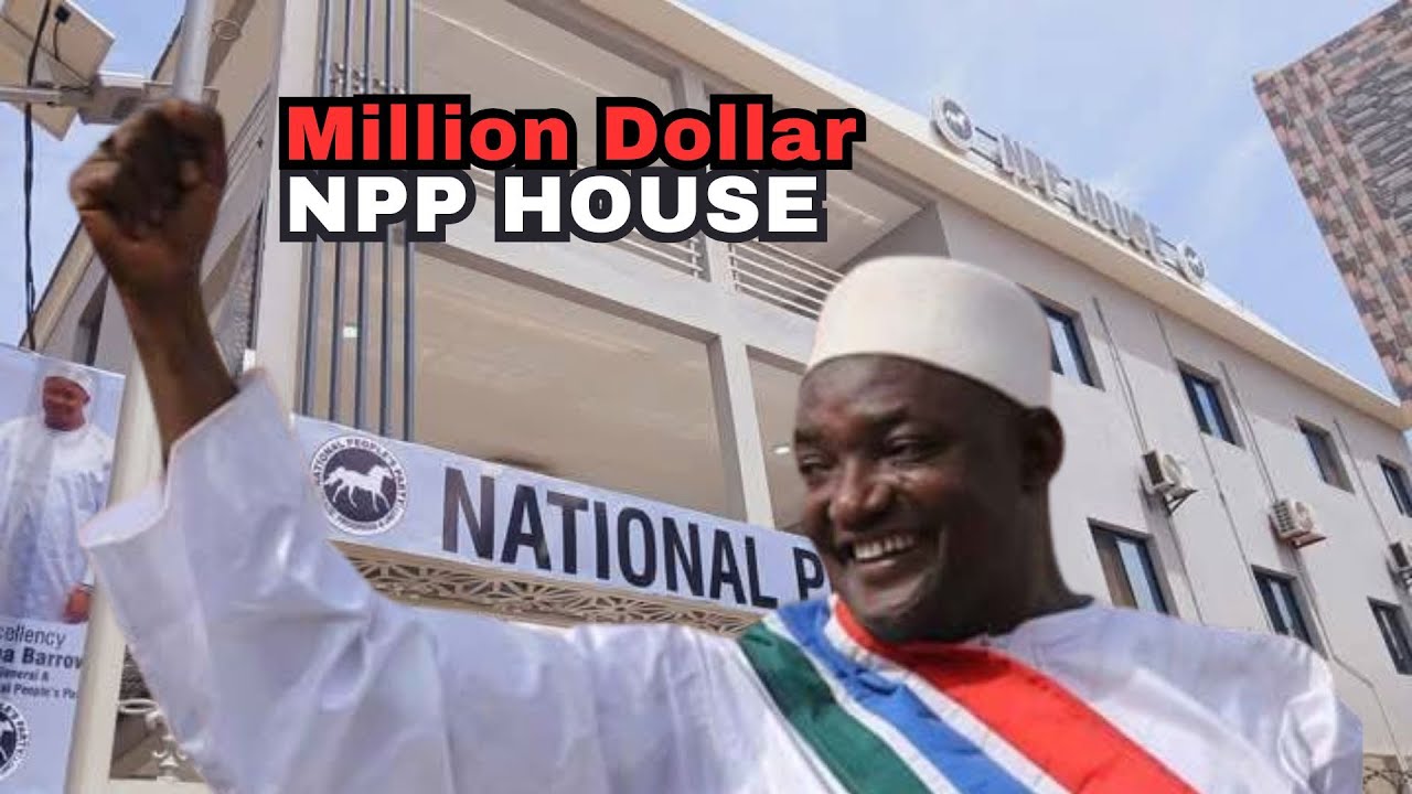 Barrow Opens Million-Dollar NPP Political Bureau. - YouTube