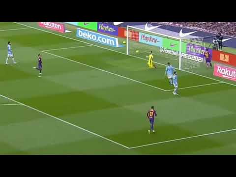 Messi's last goal in Barcelona 😔🥺