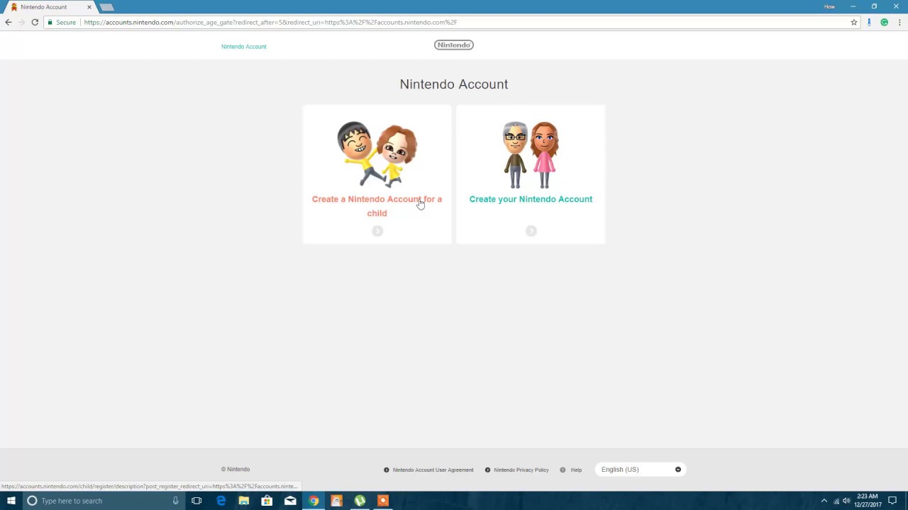 How To Sign Up To The Nintendo Account? - YouTube