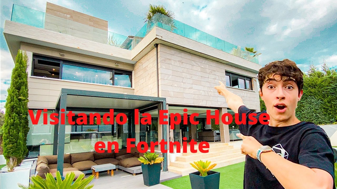 Visitando la Epic House en Fortnite - YouTube