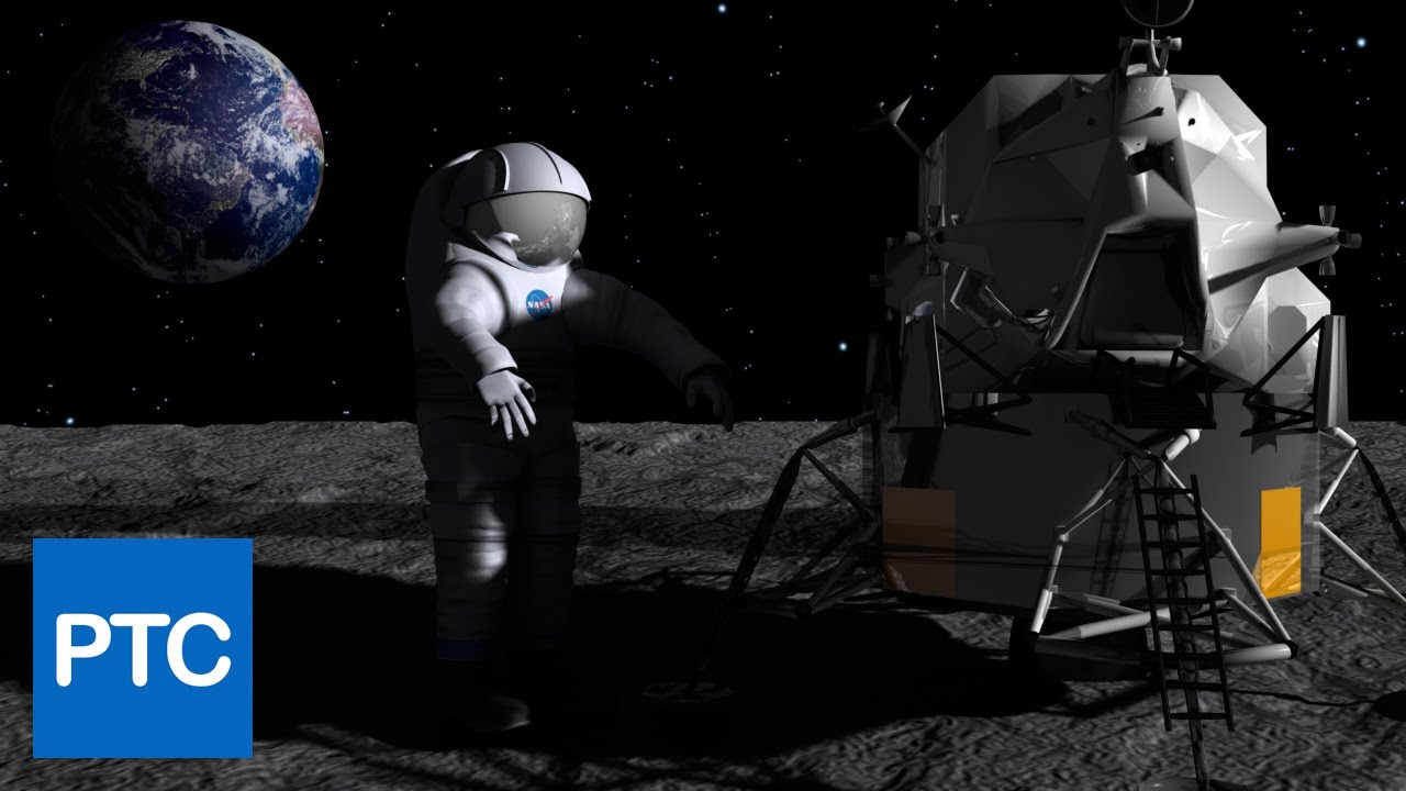 Photoshop CS6 3D: MOON WALK Scene - How To Create a Space Scene in ...