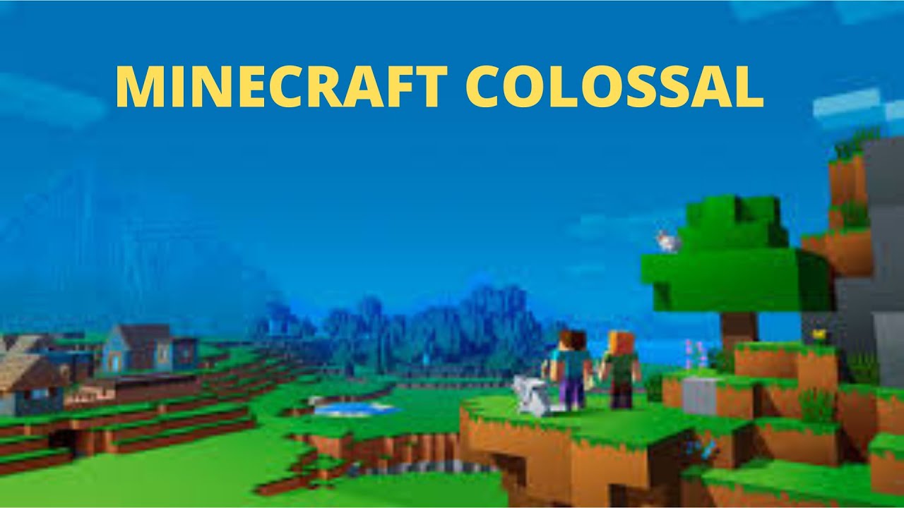 Live Minecraft Colossal - YouTube