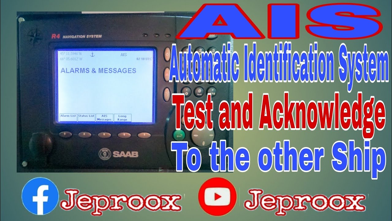 AIS Test and Acknowledge to other Ship || Maker: SAAB R4 - YouTube