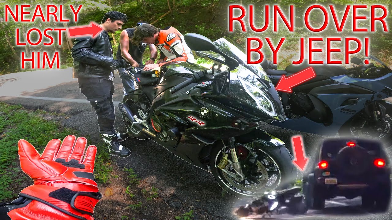 Craziest Crash😲Jeep Runs Over BMW - YouTube