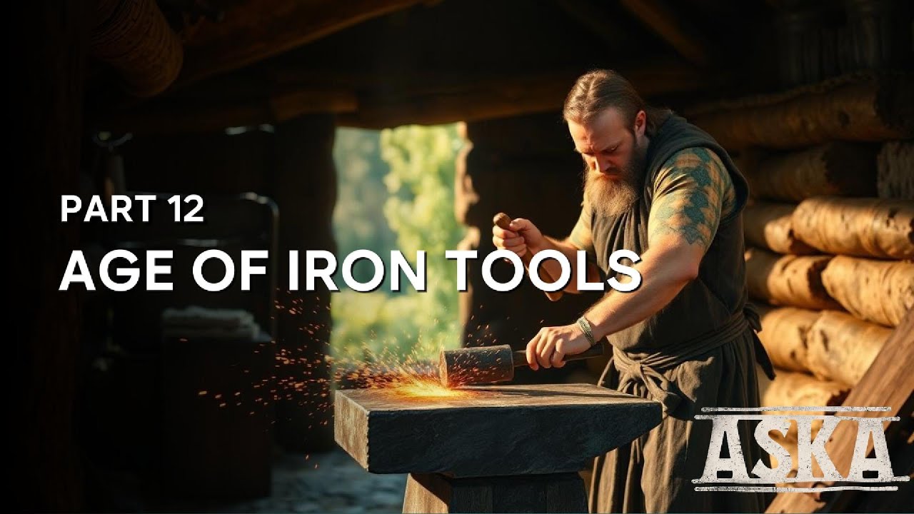 First Iron Tools | ASKA | Gameplay | PT 12 | no commentary - YouTube