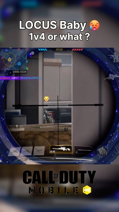 Best sniper in codm LOCUS 1v4 Clutch #codmobile #ducksid #codm #tranding #viralvideo # ...