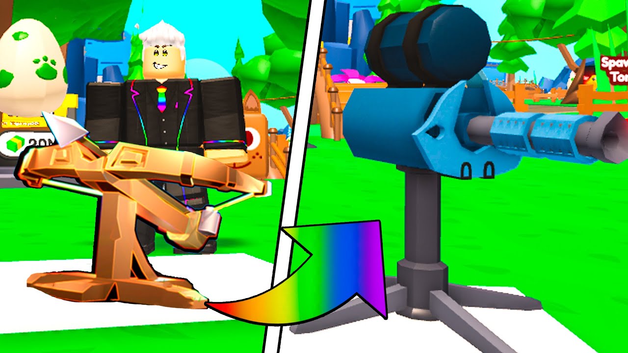 CRIEI AS MELHORES TORRES de ATAQUE no ROBLOX (Tower Merge Simulator ...