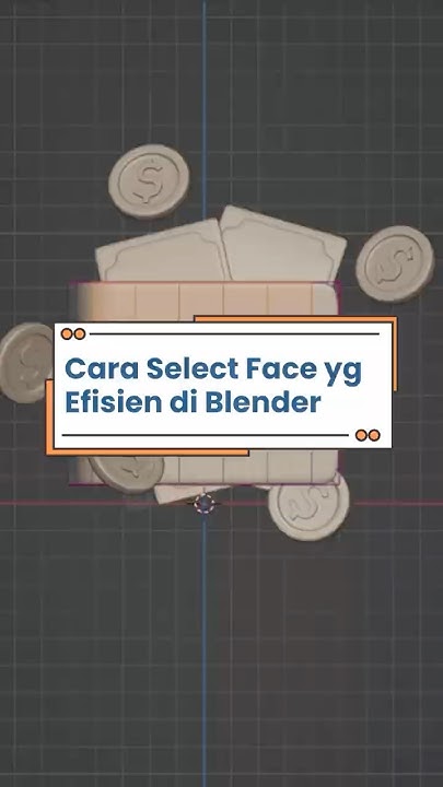 Blender Quick Tip: Cara Cepat Select Face Geometry Pakai Shortcut, Cocok untuk Pemula #b3d - YouTube