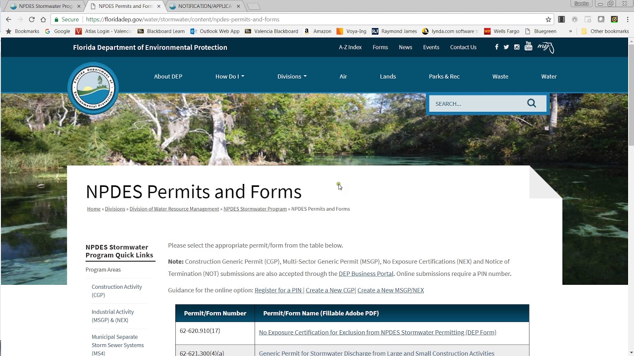 FDEP Wastewater and NDPES - YouTube