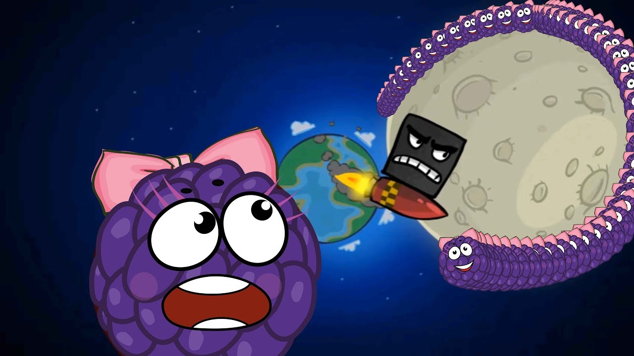 Red Ball 4 Vs Girl Bilberry Ball The Moon All Levels With Boss Fight ...