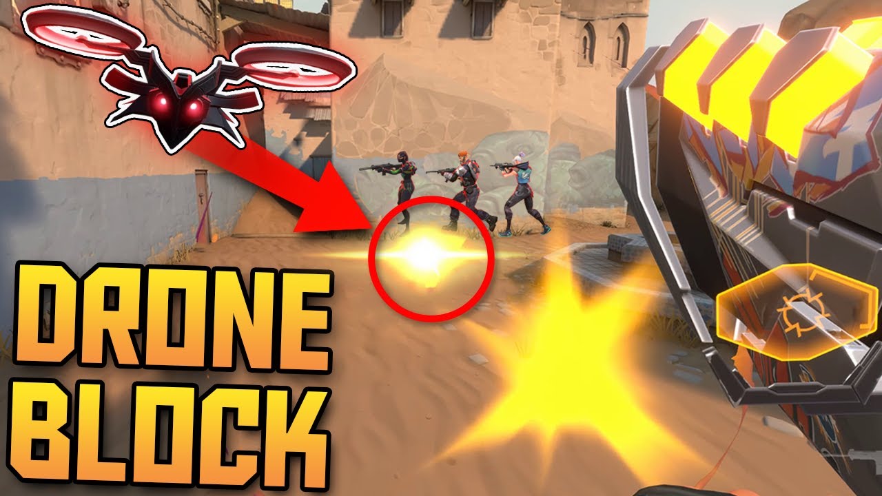 VALORANT Best Moments #9 (USING DRONE TO BLOCK RAZE ULT, BIG BRAIN ...