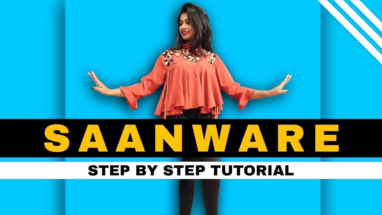 Saanware Dance Tutorial | Akhil | Abhishek | saanware dance steps | sanware dance tutorial - YouTube