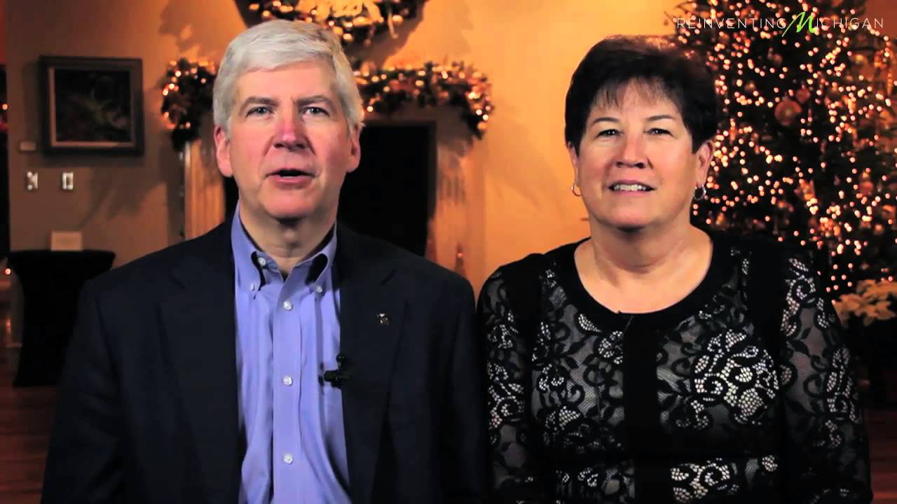 Happy Holidays from Michigan Governor Rick Snyder and First Lady Sue ...